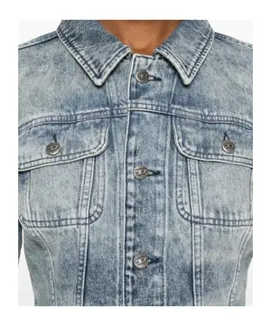 DIESEL® De Katerin Button-up Denim Jacket