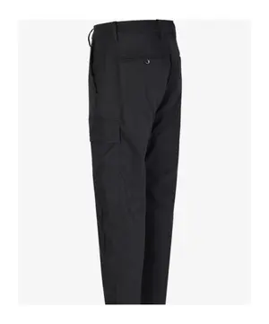 C.P. COMPANY Belt-loop Casual Pants - Black