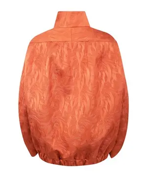Dries Van Noten Damask Effect Jacquard Jacket - Red