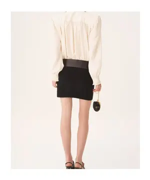 Chloé Knitted Mini Skirt - Black