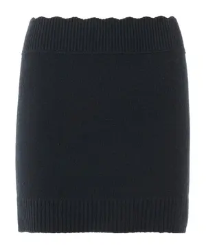 Chloé Chloé Knitted Mini Skirt Black