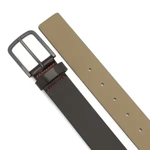 Hugo Boss Leather Belt With Buckle - Black