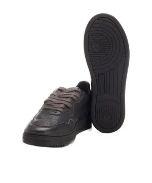 AUTRY Medalist Lace-up Round Toe Sneakers - Black