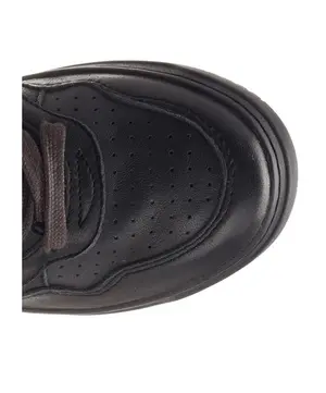 AUTRY Medalist Lace-up Round Toe Sneakers - Black