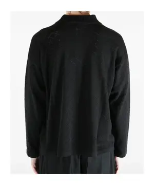 BODE Open-knit Collared Polo Shirt With Button Closure
