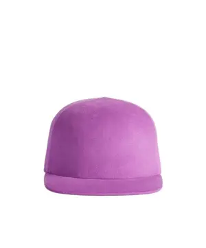 Balenciaga Logo Embroidered Baseball Cap - Violet
