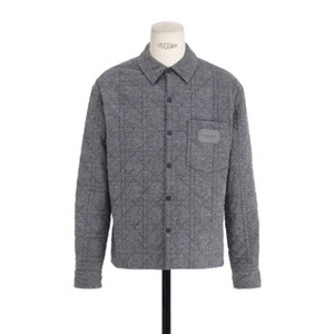 Dior Cannage Overshirt With Embroidery
