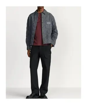 Dior Cannage Overshirt With Embroidery