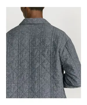 Dior Cannage Overshirt With Embroidery