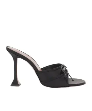 Amina Muaddi Bow-tie High-heeled Sandals