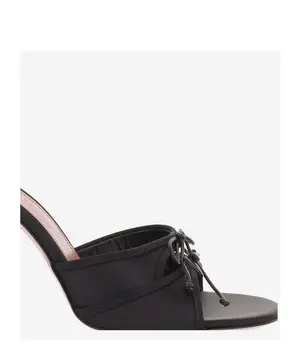 Amina Muaddi Bow-tie High-heeled Sandals