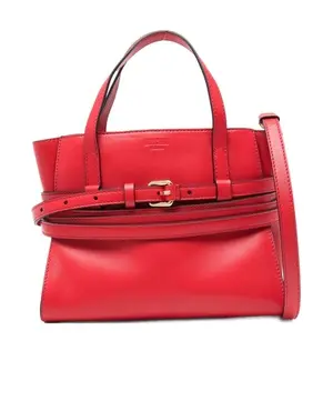 Moschino Tie Me Tote Bag - Red