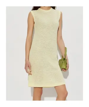 Fabiana Filippi Sleeveless Sequined Knit Dress