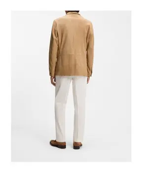 Hugo Boss Single-breasted Suede Blazer