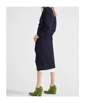 Prada V-neck Buttoned Cashmere Jumper