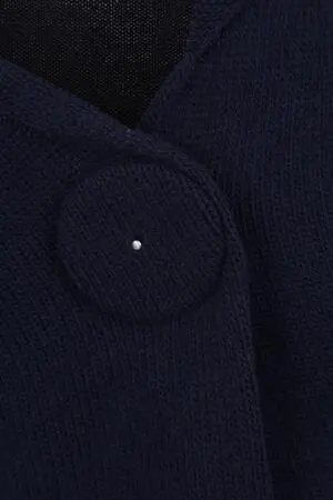Prada V-neck Buttoned Cashmere Jumper