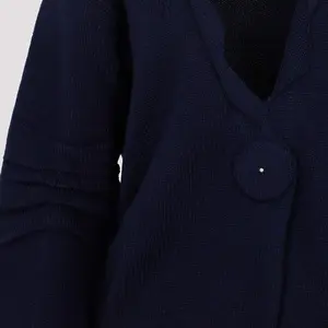 Prada V-neck Buttoned Cashmere Jumper