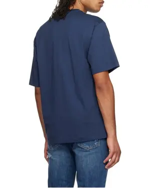 Dolce & Gabbana Dolce Gabbana Logo Detailed Jersey T-shirt - Blue