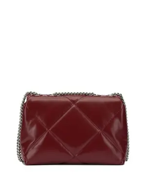 Tory Burch Small Kira Diamond Quilt Convertible Shoulder Bag - Brown