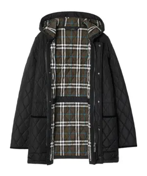 Burberry Devon Quilted Hooded Parka