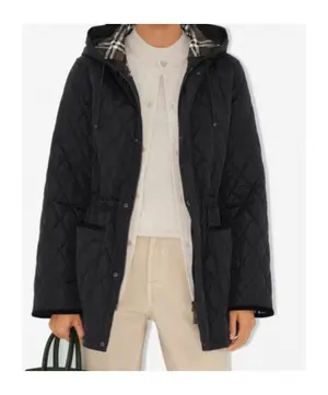 Burberry Devon Quilted Hooded Parka