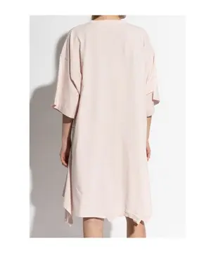 MAISON MARGIELA Asymmetrical Crewneck Dress