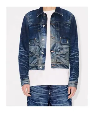 Kenzo Logo Patch Denim Jacket