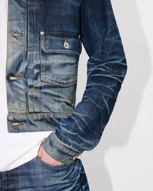 Kenzo Logo Patch Denim Jacket