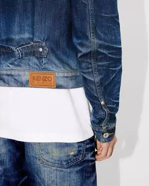 Kenzo Logo Patch Denim Jacket