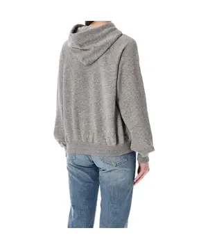 Polo Ralph Lauren Embroidered Pony Drawstring Hoodie - Gray