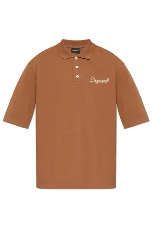 Dsquared2 Logo-embroidered Polo Shirt