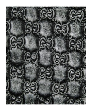 Gucci Embossed Gg Leather Shorts