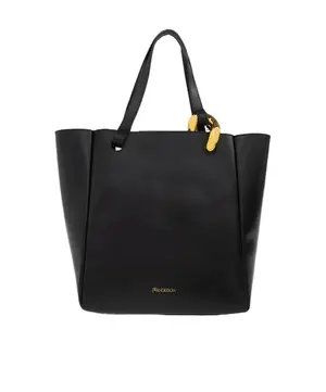 J.W.ANDERSON The Jwa Corner Top Handle Bag - Black