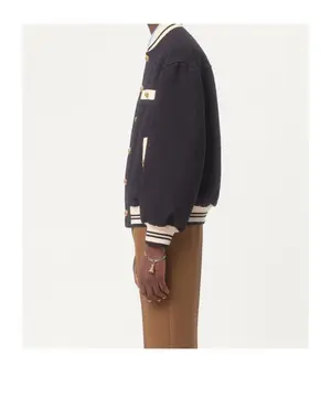 Valentino Garavani Button-up Varsity Jacket