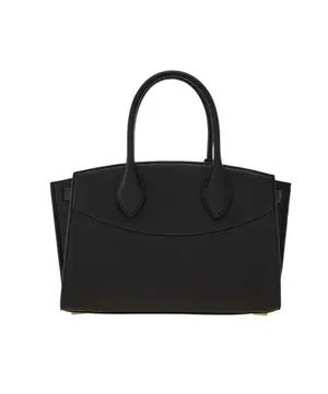 FERRAGAMO Studio Medium Soft Bag - Black