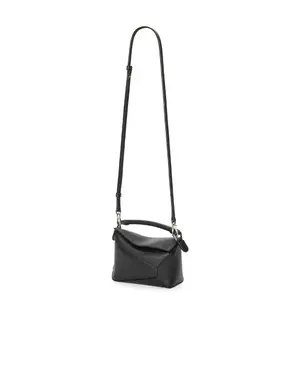 Loewe Mini Puzzle Top Handle Bag - Black