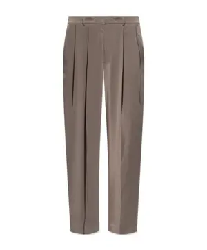 Michael Kors Pleated Trousers - Gray