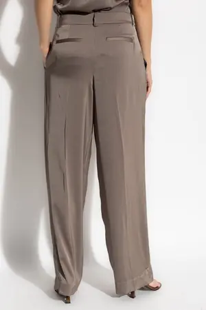 Michael Kors Pleated Trousers - Gray