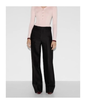 Gucci Embroidered Gabardine Pants