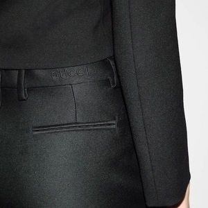 Gucci Embroidered Gabardine Pants