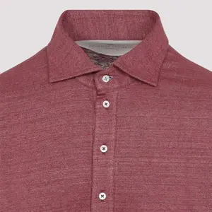 Brunello Cucinelli Long-sleeved Polo Shirt