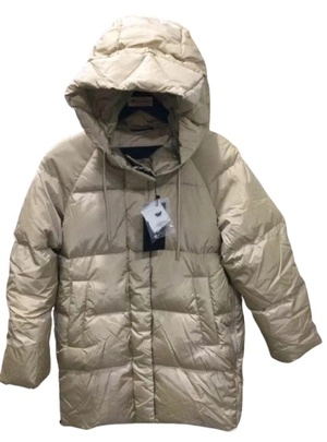 Max Mara Hooded Down Coat - Nude