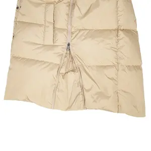Max Mara Hooded Down Coat - Nude