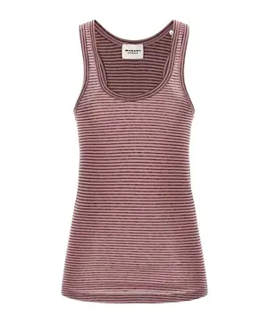Isabel Marant Étoile Thea Striped Tank Top - Pink