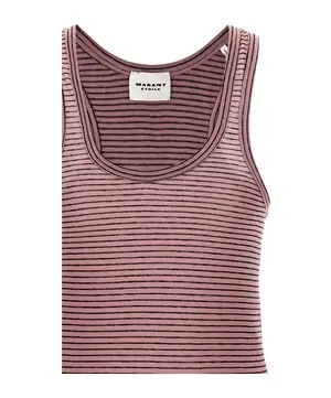 Isabel Marant Étoile Thea Striped Tank Top - Pink