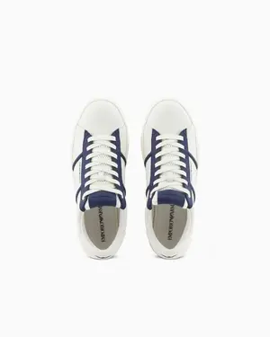 Emporio Armani Logo Printed Low-top Sneakers