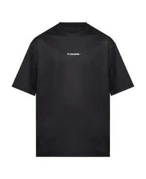 JIL SANDER Logo Printed Crewneck T-shirt