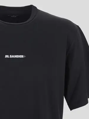 JIL SANDER Logo Printed Crewneck T-shirt