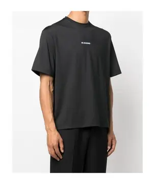 JIL SANDER Logo Printed Crewneck T-shirt