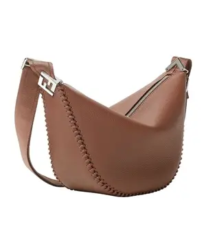 Fendi Roma Melon Small Shoulder Bag - Brown